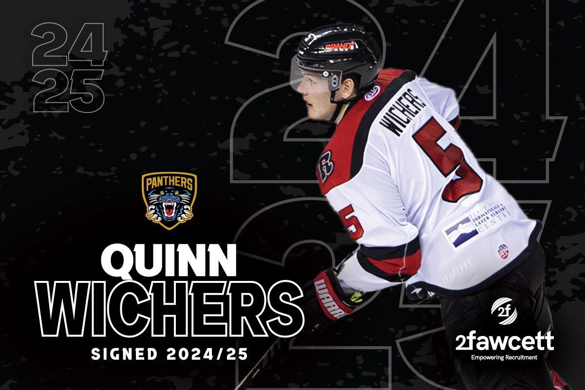 DEFENCEMAN QUINN WICHERS IS A PANTHER - Nottingham Panthers
